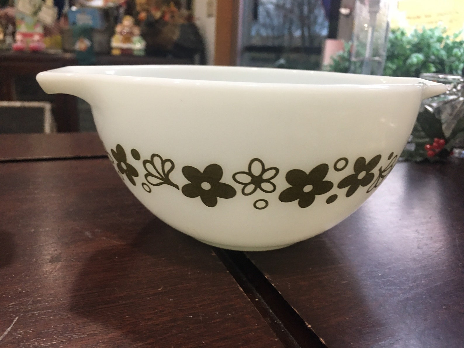 Vintage Daisy Pattern Pyrex Mixing Bowl 2 Piece Set Kitchen - Etsy