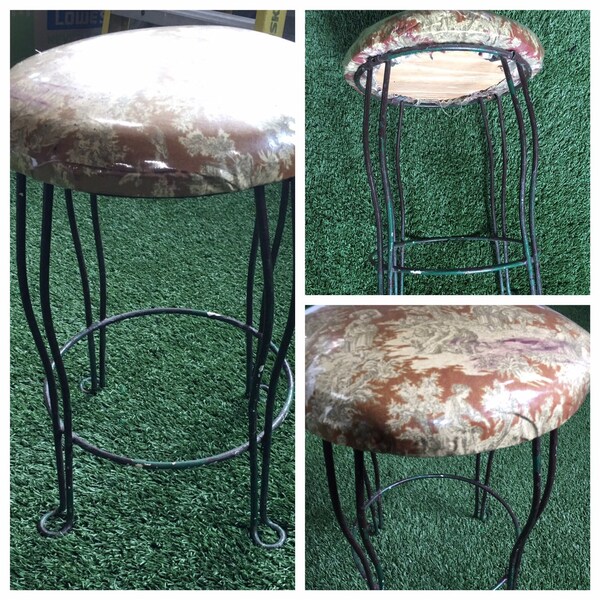 Iron Stool - Etsy
