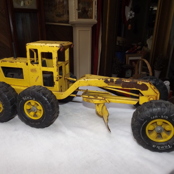 Yellow Tonka Grader - Etsy
