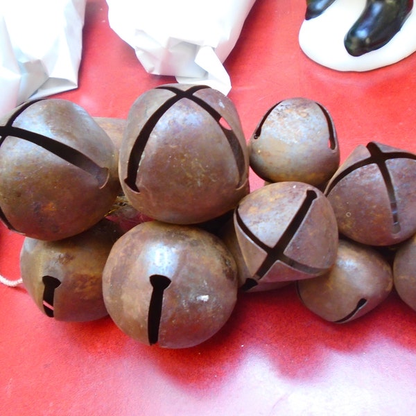 Rusty Jingle Bells - Etsy