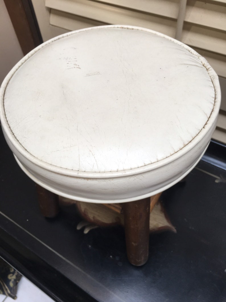 Retro Child MCM Foot Stool Low Rise Kitchen Farmhouse Decor - Etsy