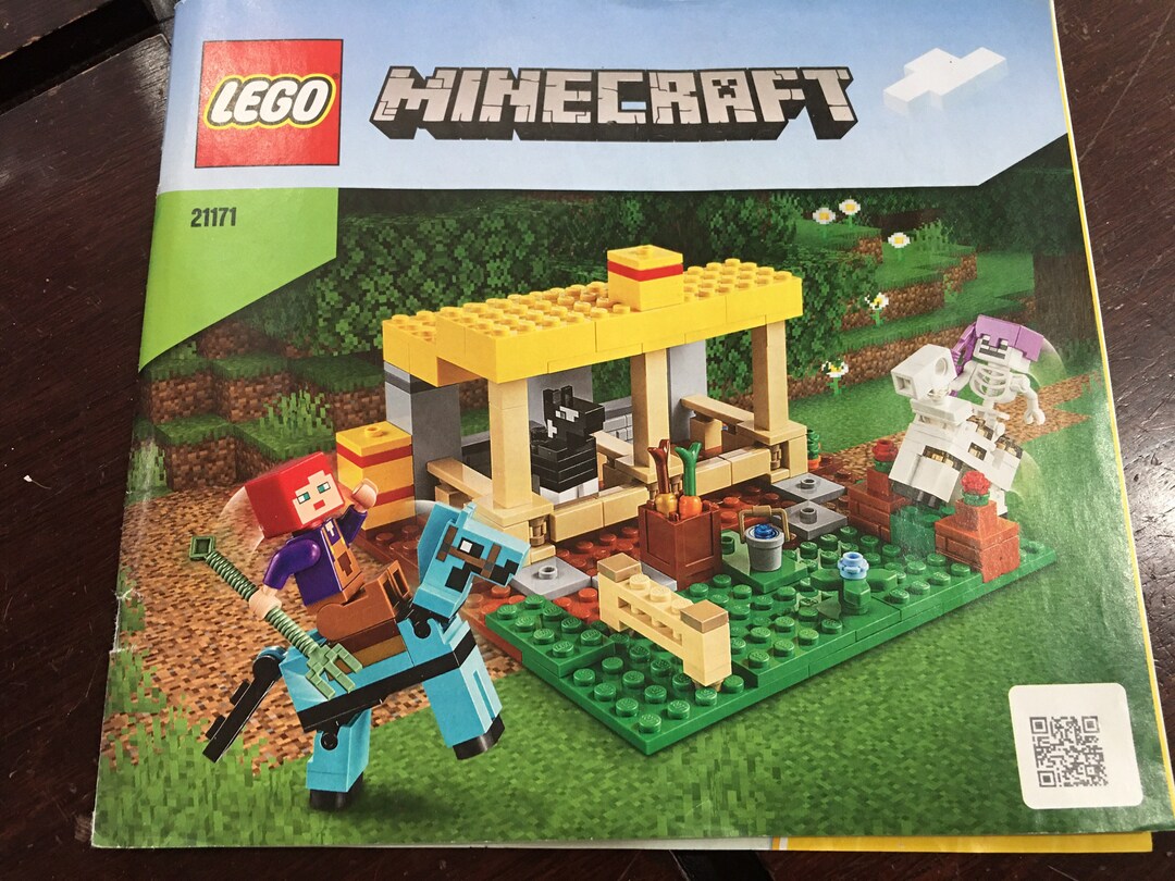 LEGO Minecraft Assembly Booklet 21171 - Etsy
