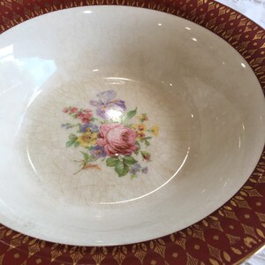 Royal Rajah Maroon by Blue Ridge Southern Pottery Serving Bowl - Etsy