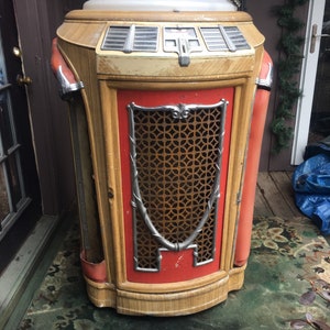 Seeburg Juke Box Cabinet Shell Old School Music Repurpose Diner - Etsy