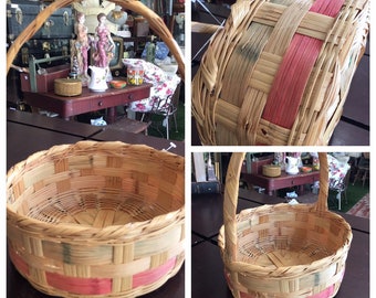 Wicker Easter Basket - Etsy