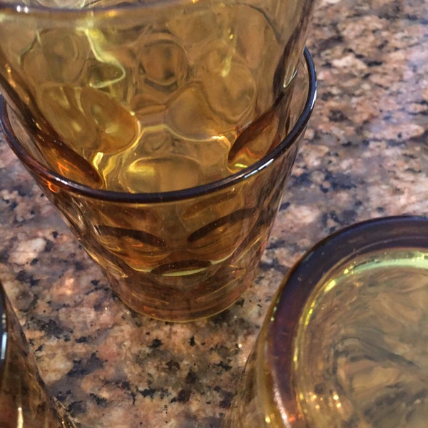 Amber Bubble Glass - Etsy