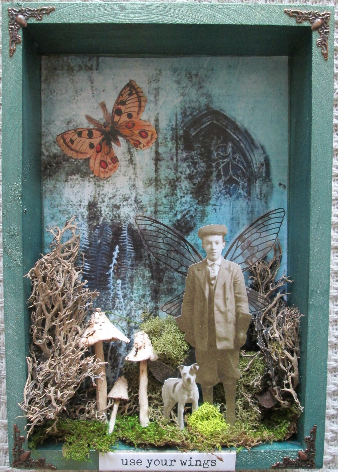 The Boy & His Dog Characters From Stories Unwritten Shadowbox Vignette ...