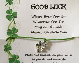 Good luck poem | Etsy