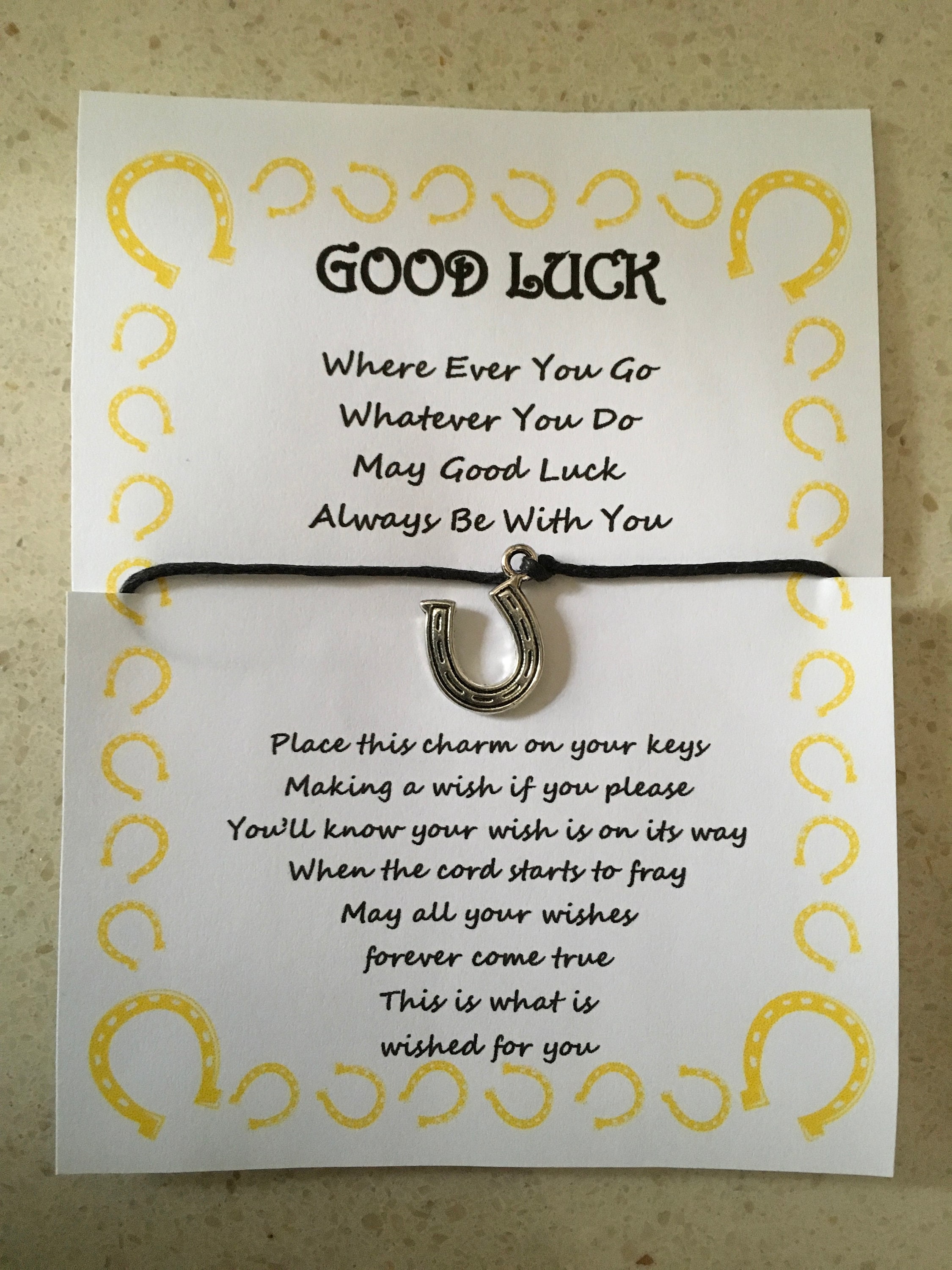 Good luck horseshoe may good luck always be with you quote | Etsy