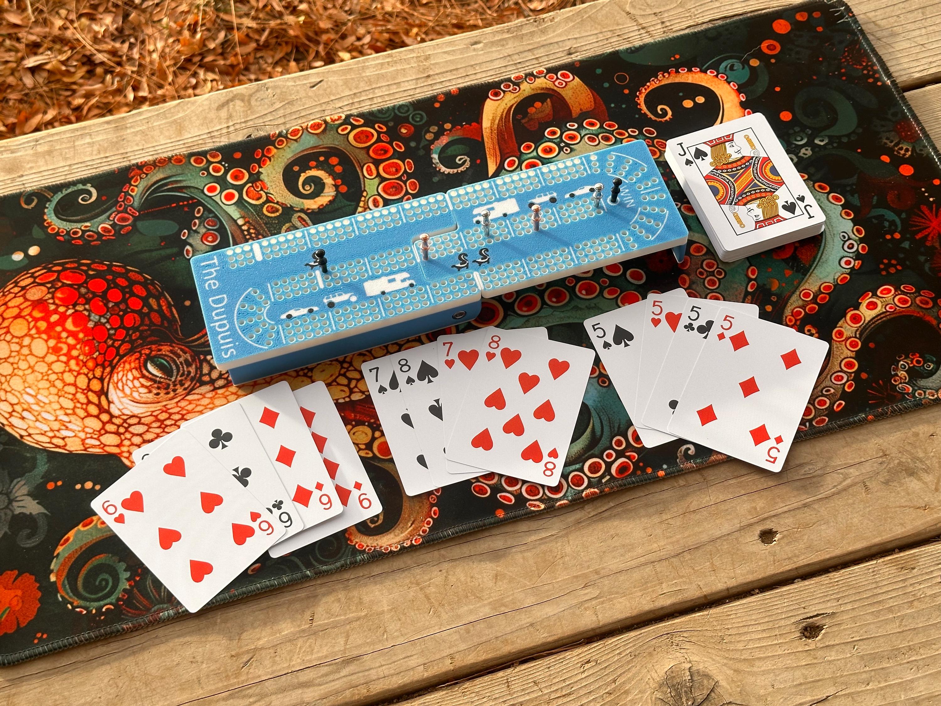 3D Printed Custom Cribbage Board - Etsy