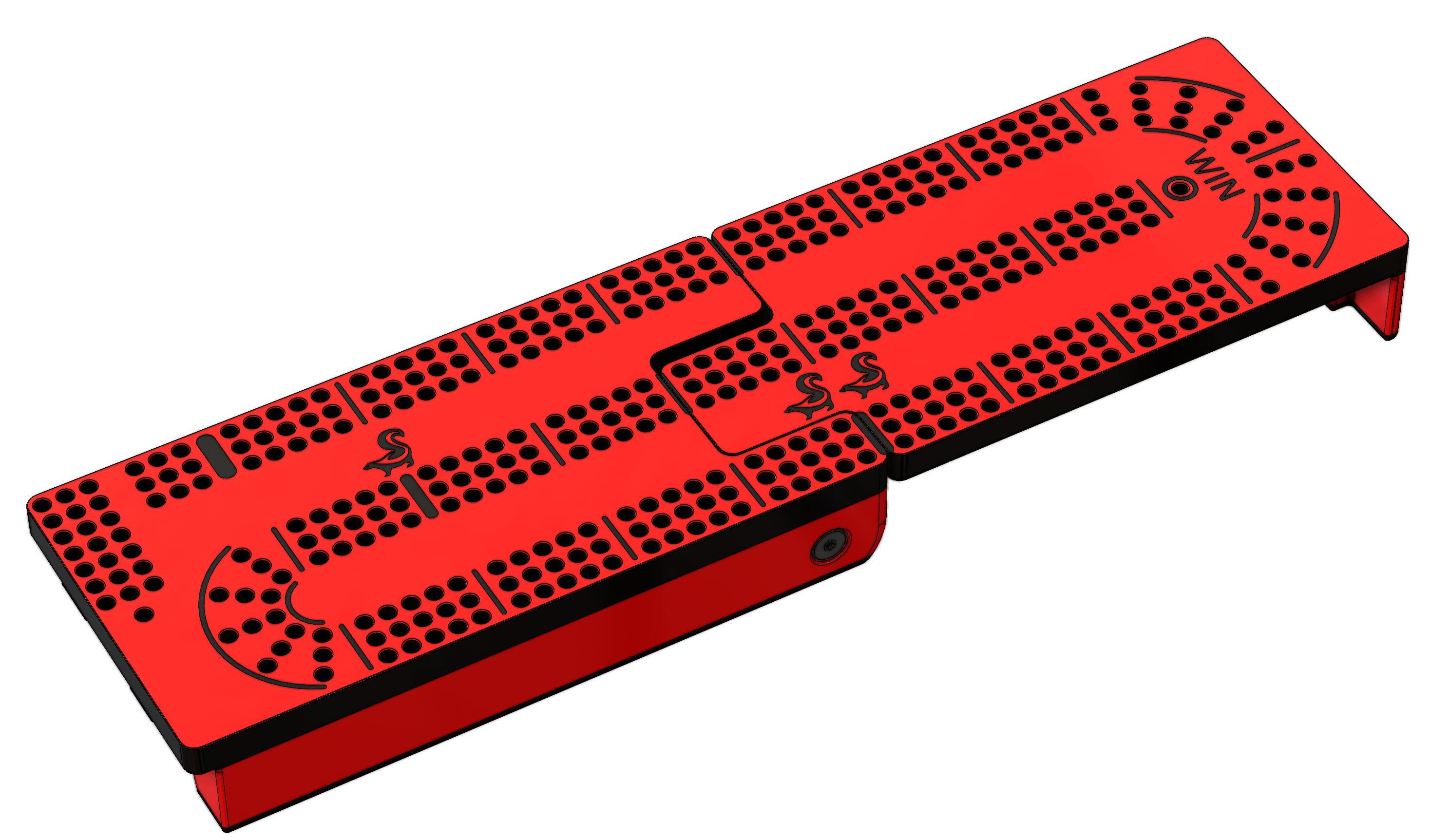 3D Printed Custom Cribbage Board - Etsy