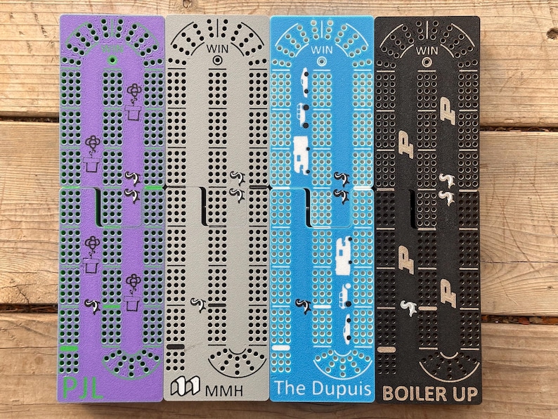 3D Printed Custom Cribbage Board - Etsy