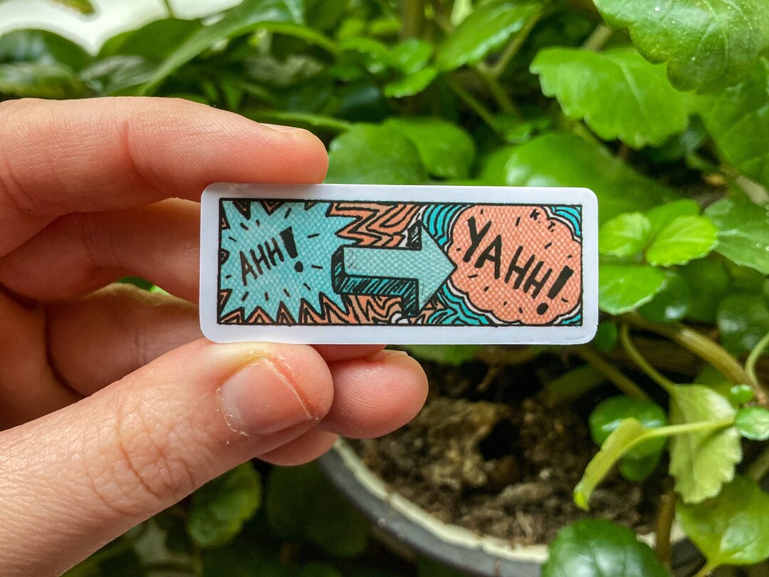 Ahh to Yah Sticker - Etsy