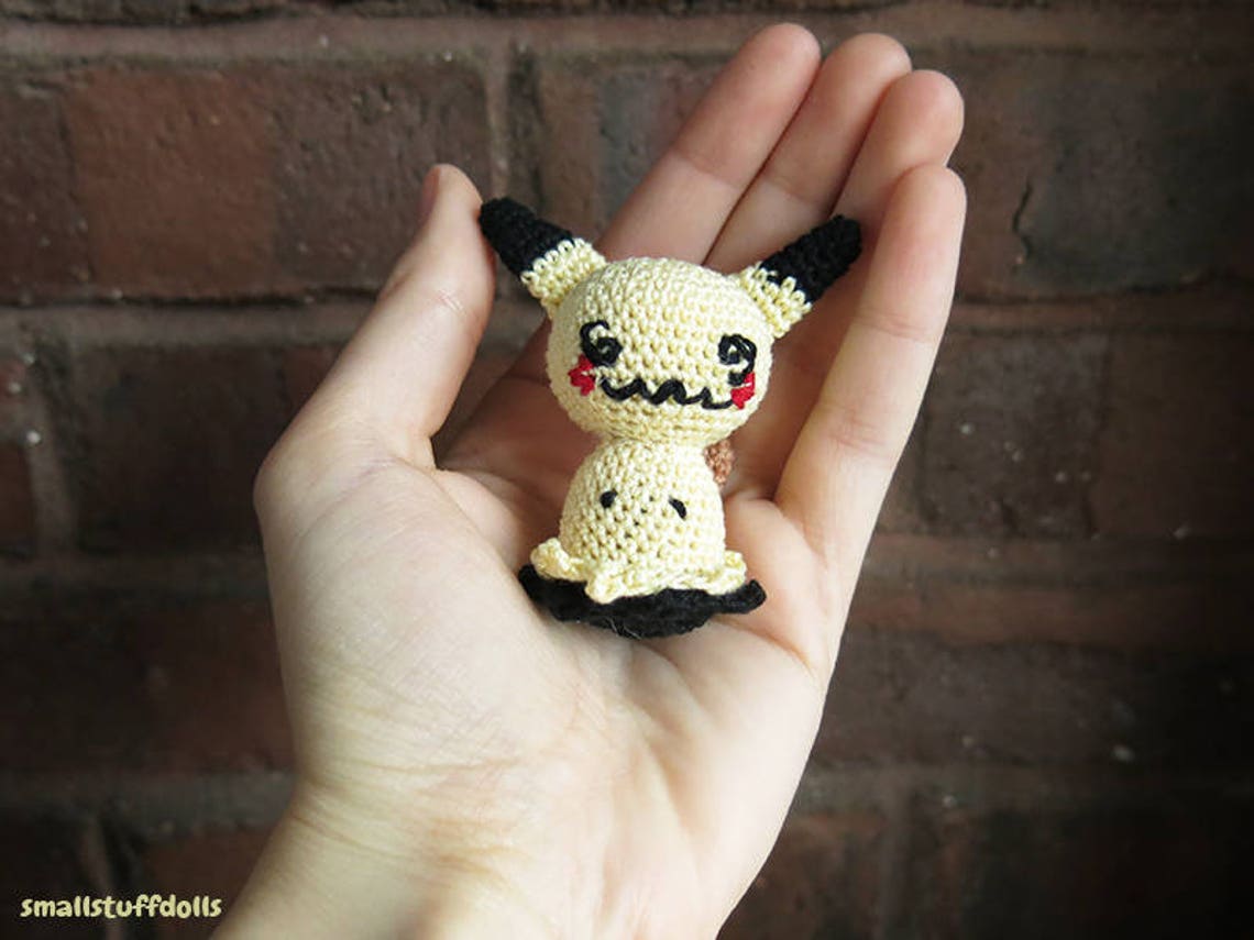Mimikyu Crochet Pattern x Amigurumi Pokemon Doll Digital - Etsy España