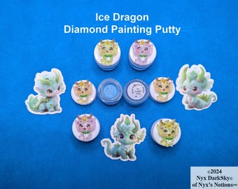 Axolotl Diamond Painting Putty - Etsy