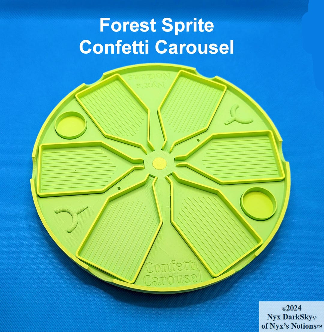 NEW FOREST SPRITE Confetti Carousel Diamond Painting Tray Set - Etsy