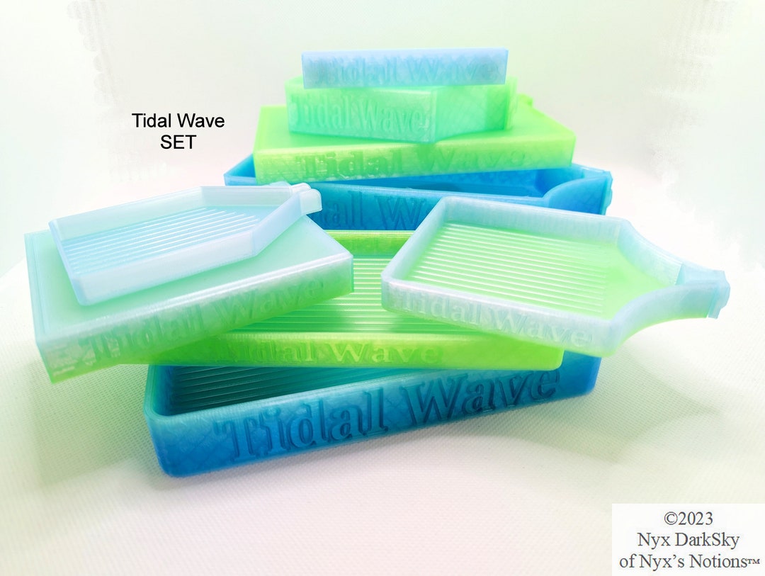 TIDAL WAVE Variegated Translucent Diamond Painting Trays - Etsy
