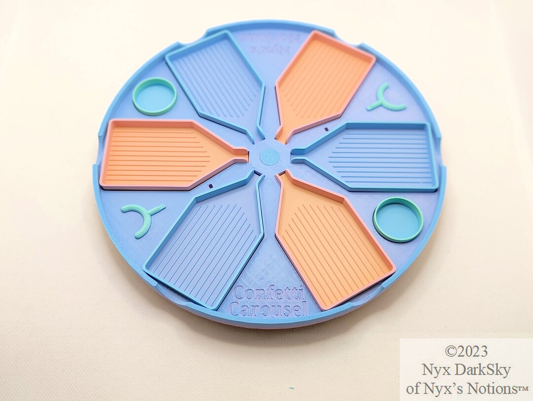 CANDY FLOSS Confetti Carousel Diamond Painting Tray Set - Etsy