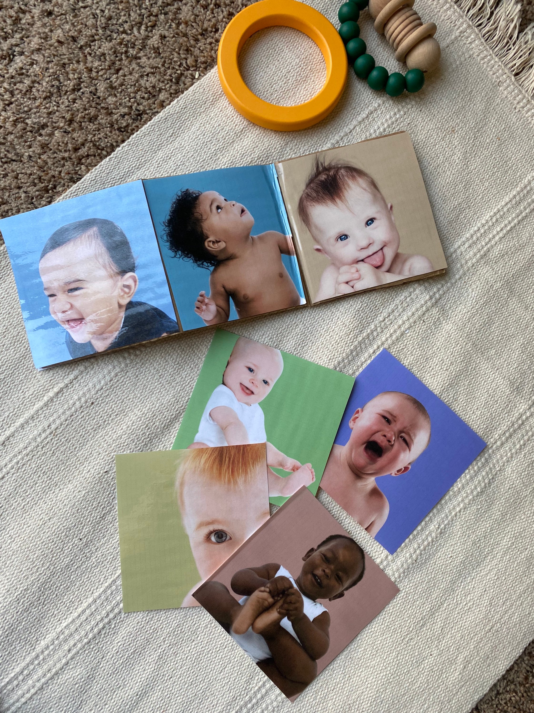 Printable Baby Cards Make Your Own Board Book Tummy Time - Etsy