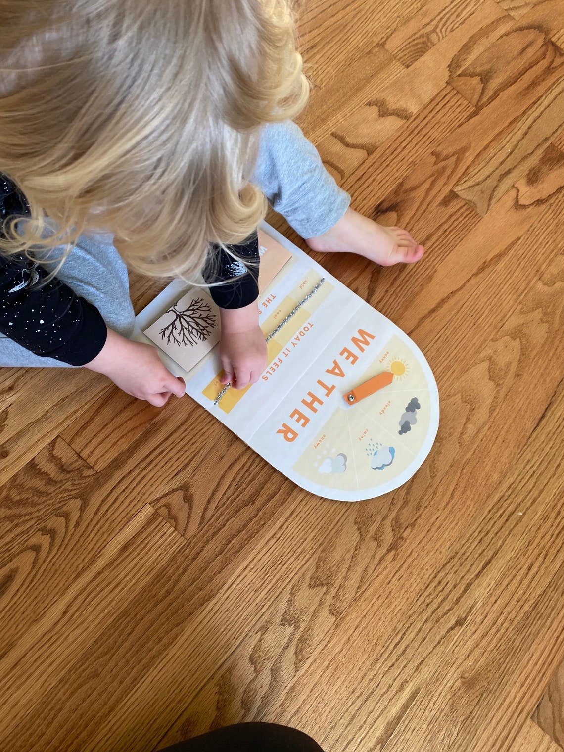 Printable Interactive Weather Station for Toddlers & - Etsy