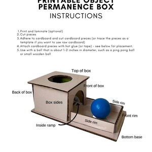 Printable Object Permanence Box - Print & Build Your Own Box With ...