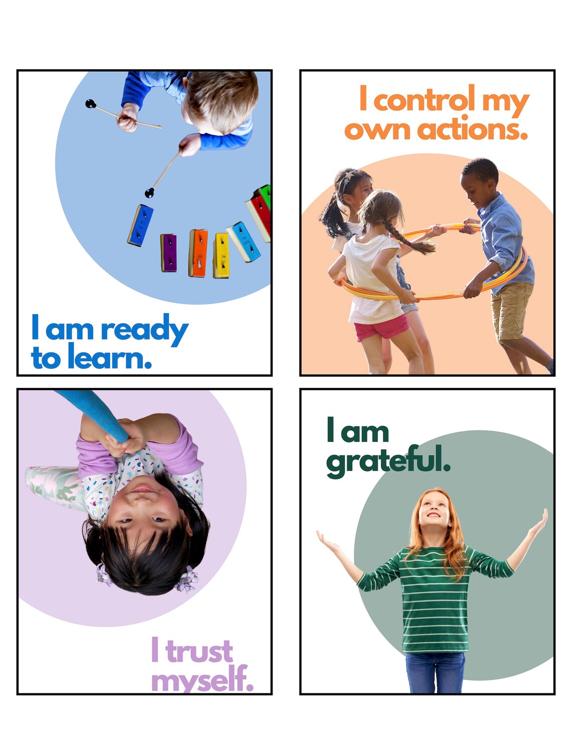 Printable Affirmations for Kids - Daily Positive Affirmations Cards or ...