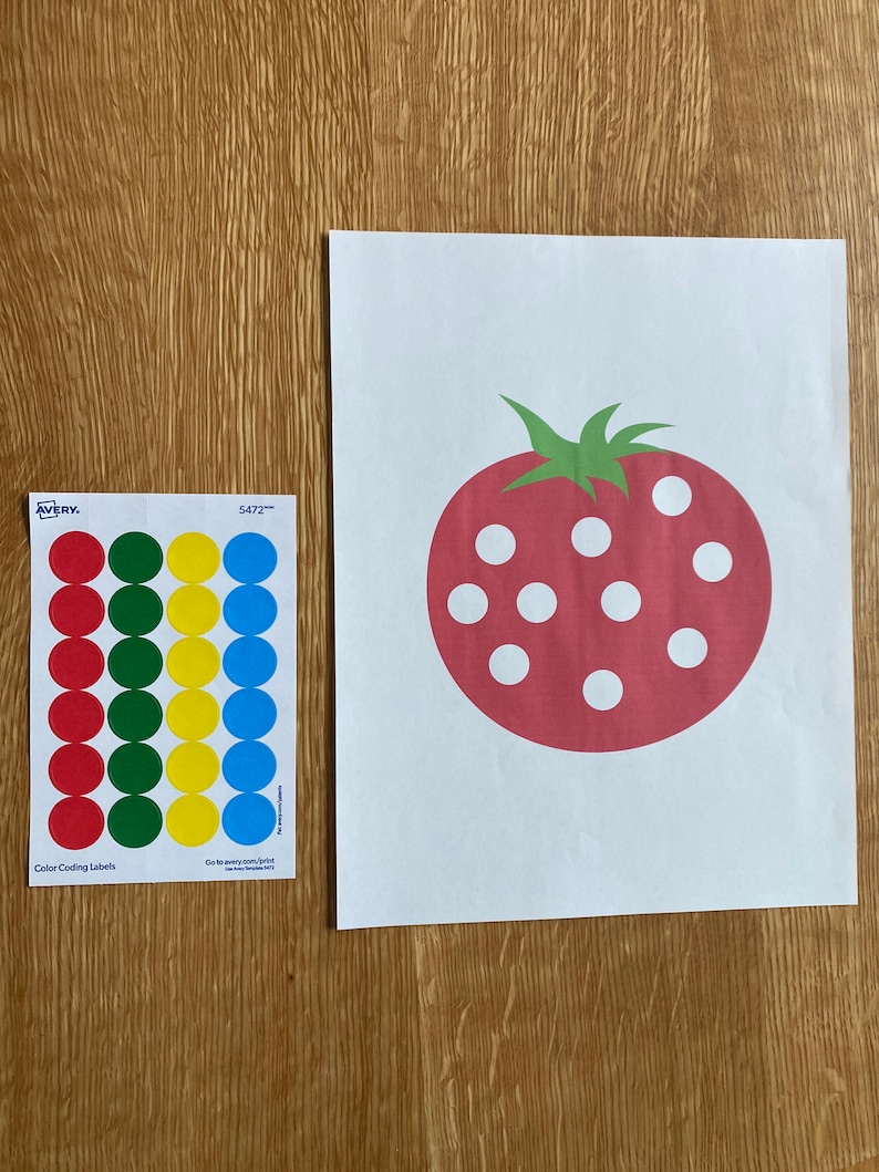 Dot Sticker Activity Booklet - for Beginners - Etsy