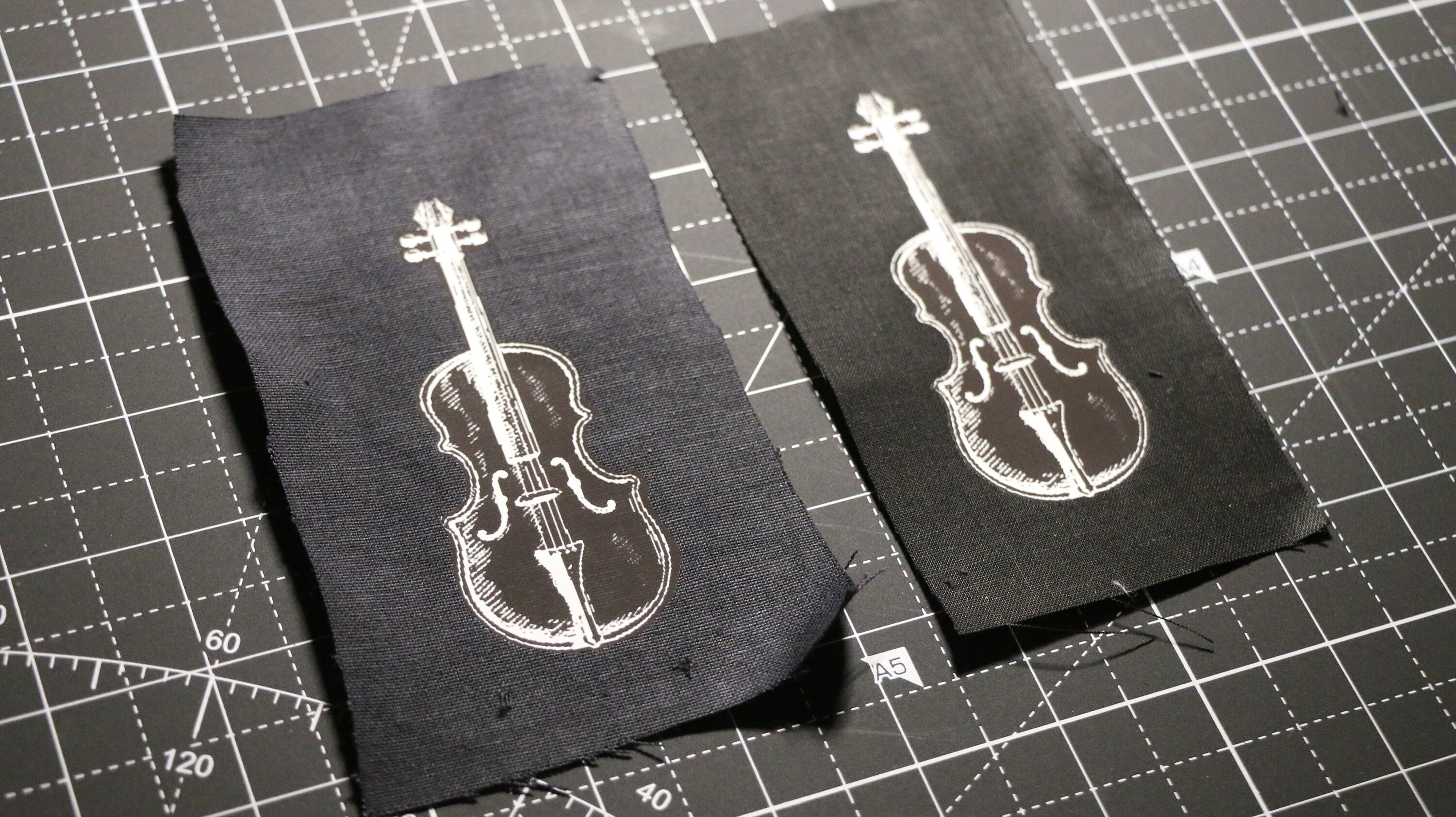 Violin Punk Patch - Etsy