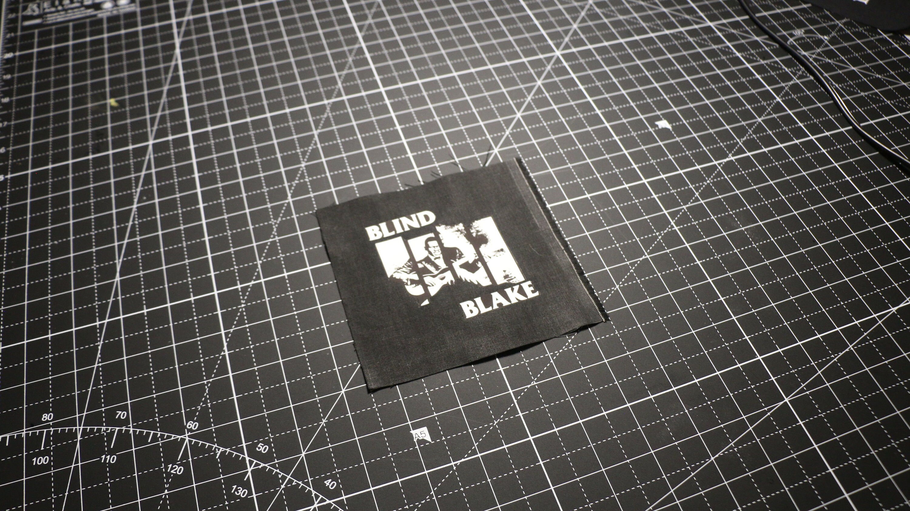 Blind Blake Black Patch // Punk Rock Ragtime Country Blues Patch - Etsy