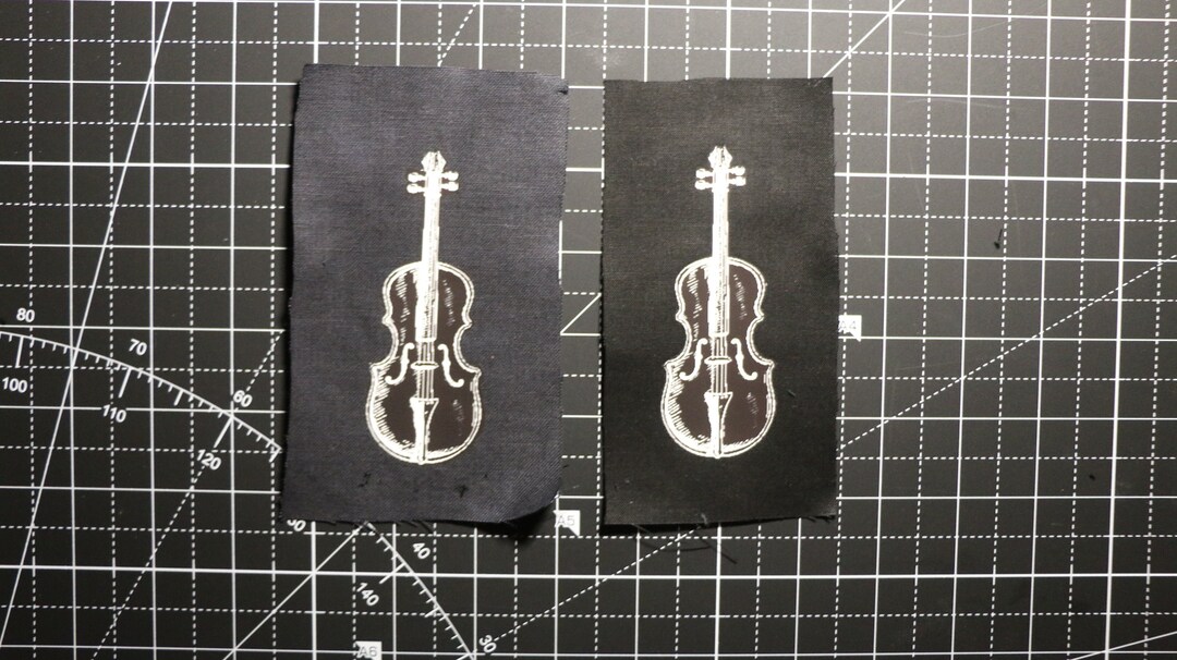 Violin Punk Patch - Etsy