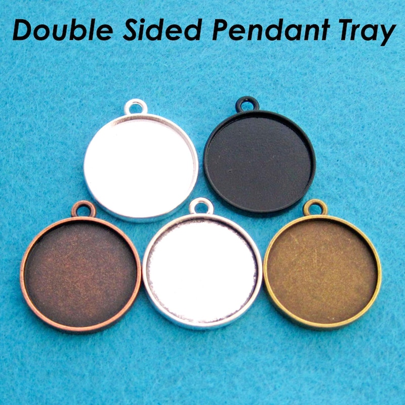 Two Sided Pendant Etsy