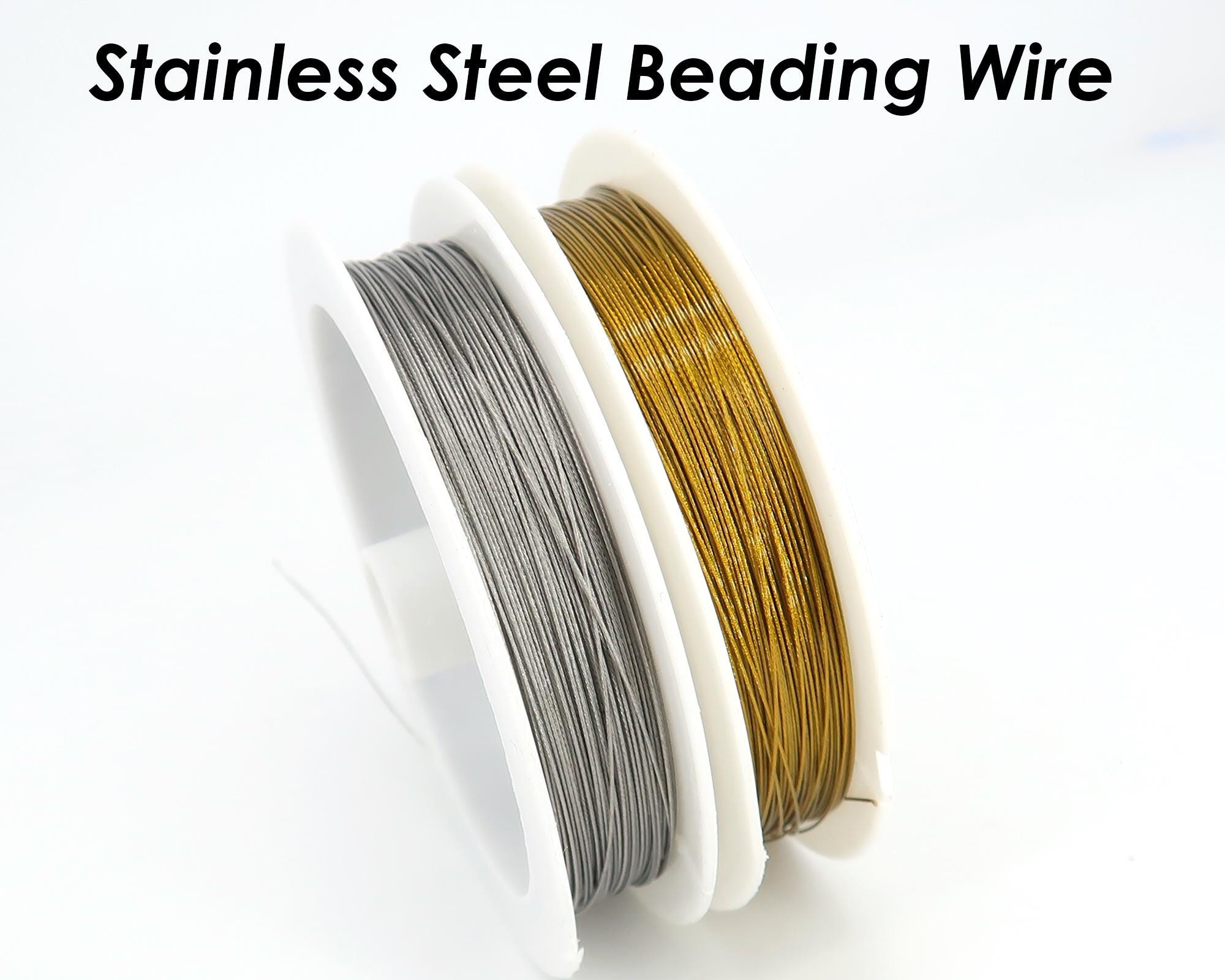Stainless Steel Artistic Wire Gold Silver, Nylon Coated Stainless Steel ...