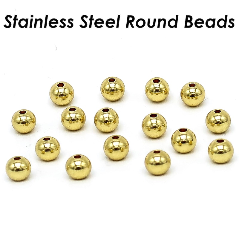 Pvd Plated Spacer Beads - Etsy UK