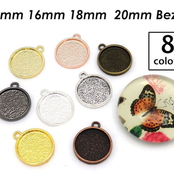 Round Bezel Setting - Etsy