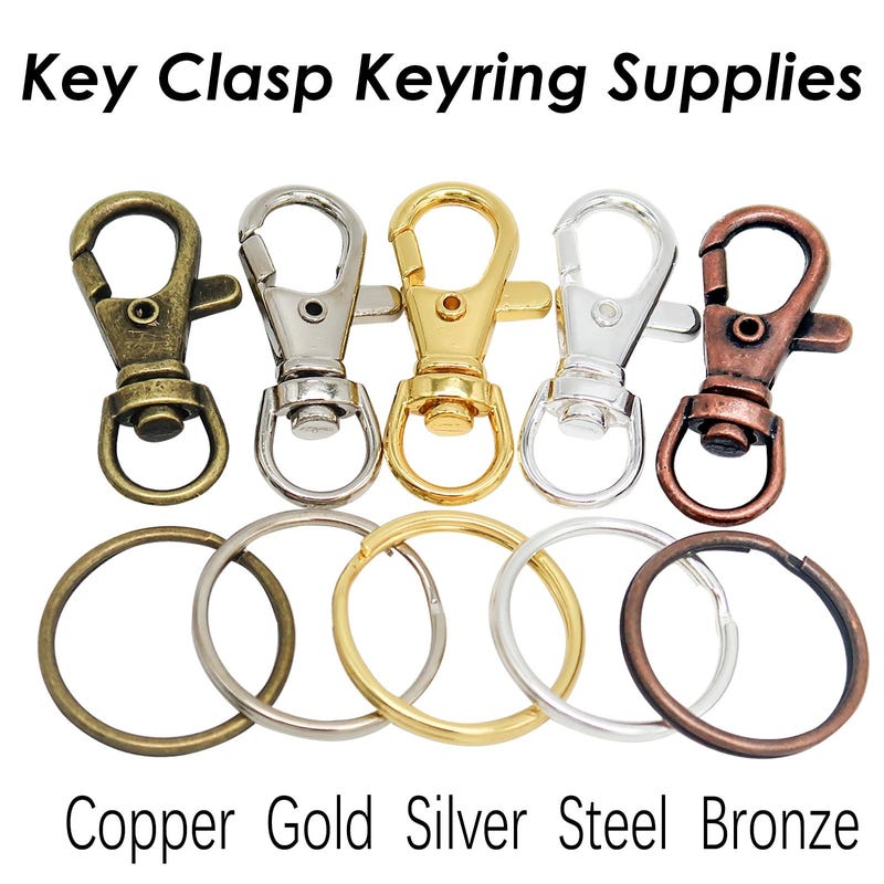 Swivel Keychain - Etsy