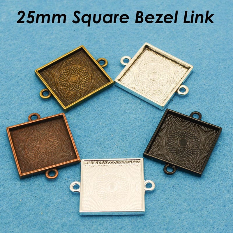 Bezel Connectors - Etsy
