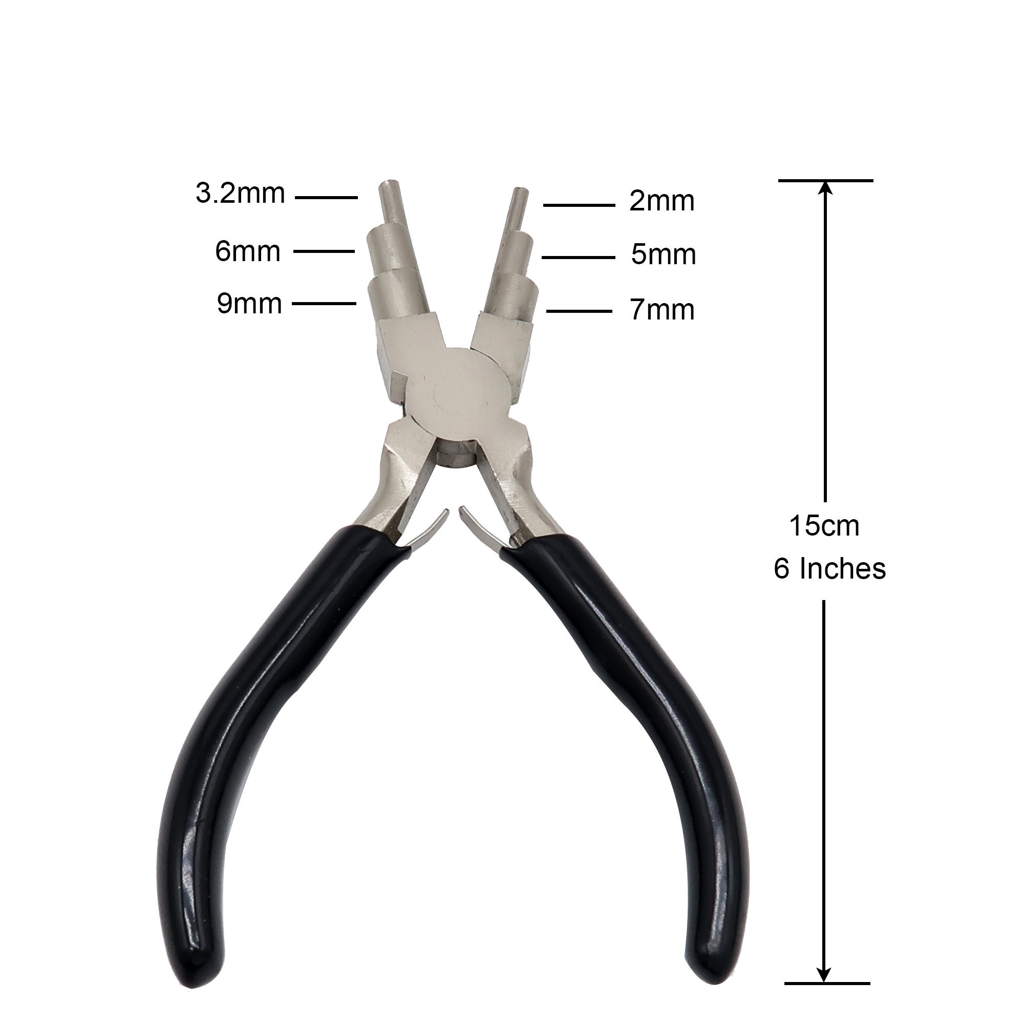 6 Step Wire Looping Pliers, Bail Making Pliers, DIY Beading Tools, Wire ...