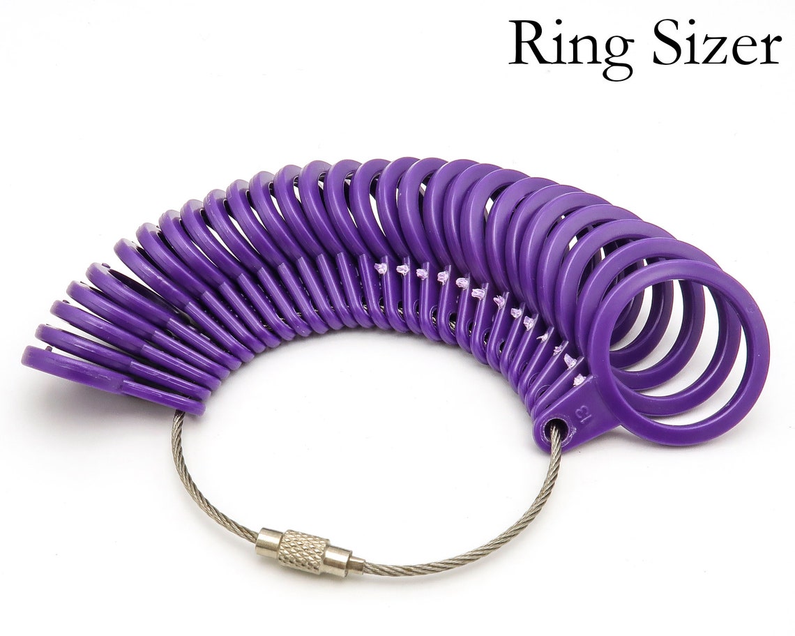 Finger Gauge Ring Sizer Measuring Sizes Jewelry Tool Ring | Etsy