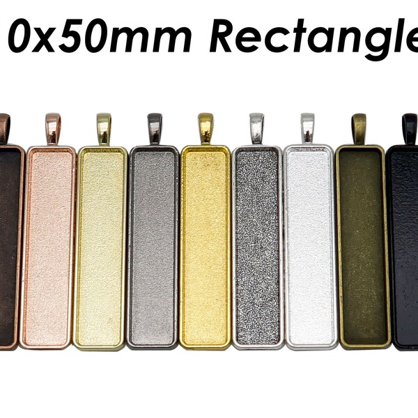 Rectangle Bezel - Etsy