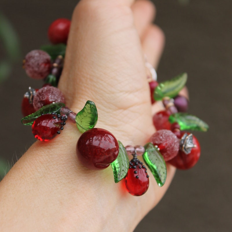 Glass Berries - Etsy