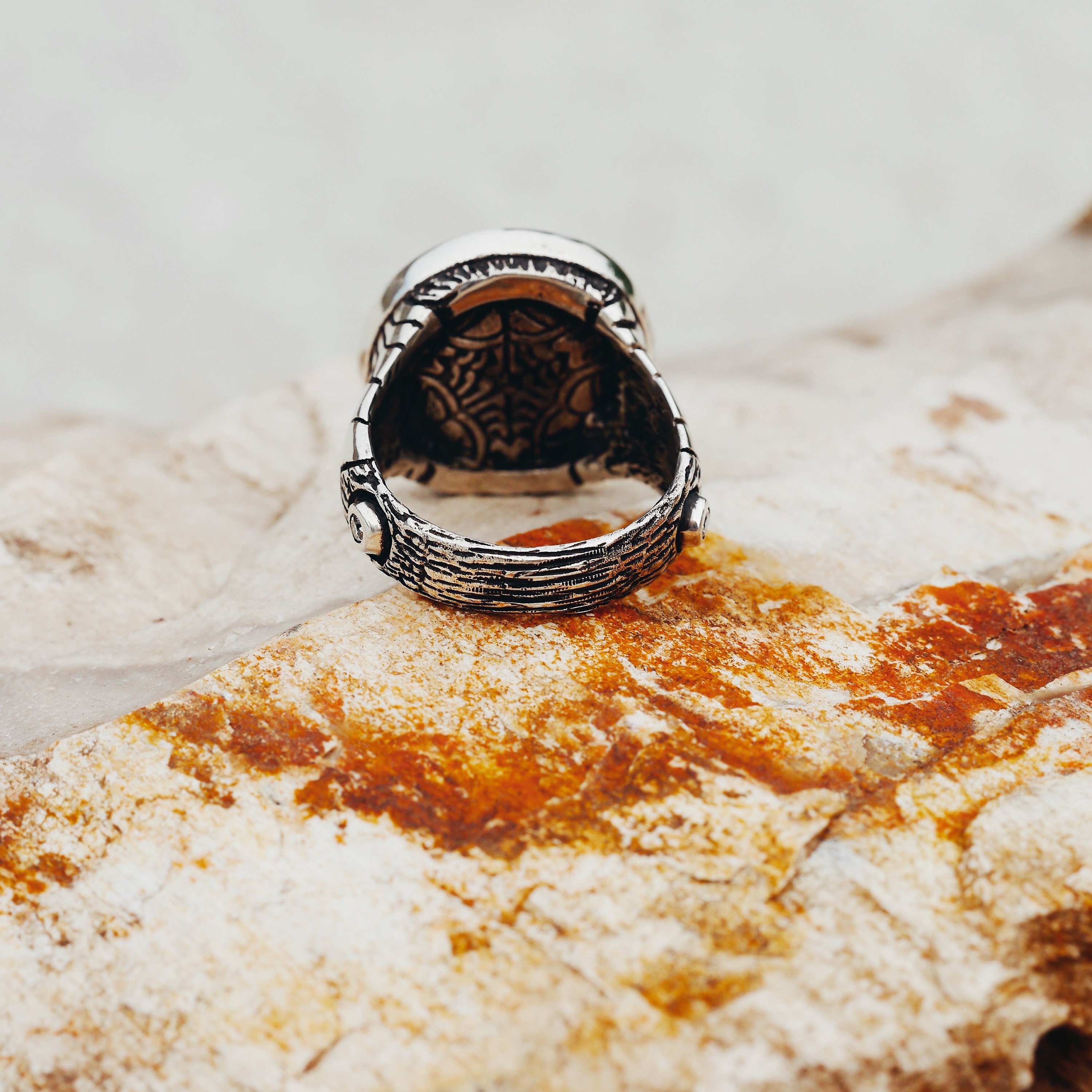 Eagle Ring Prometheus Signet Ring Statement ring Mens | Etsy