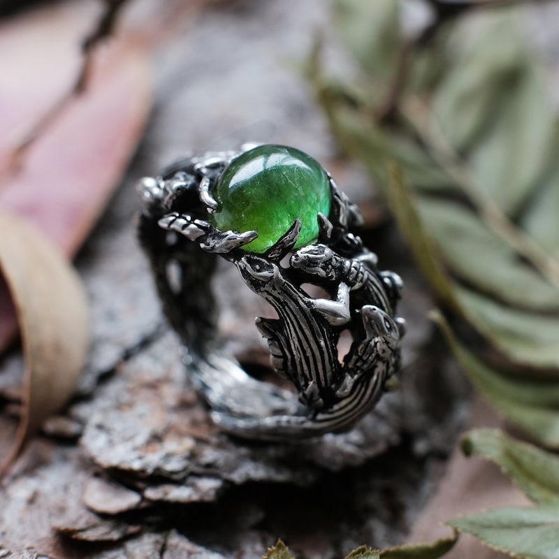 Lizard Ring - Etsy