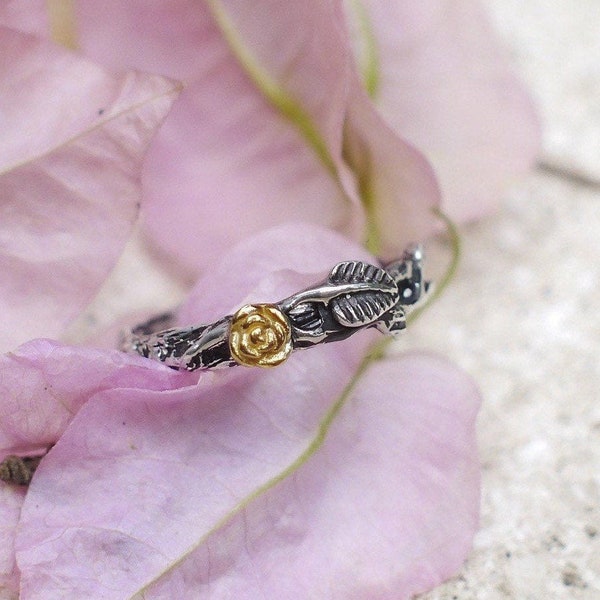 Tree Branch Wedding Ring Set - Etsy
