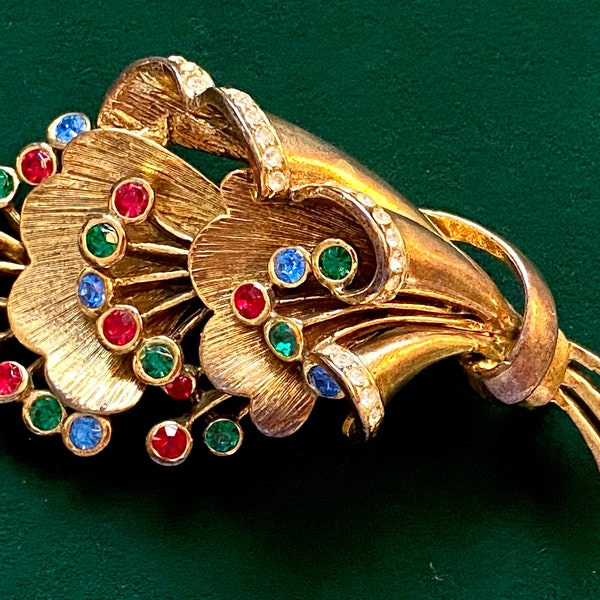 Multi Colored Brooch - Etsy