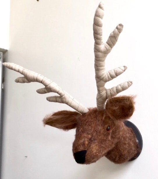 Stag Trophy Head Pattern by Jan Horrox - Etsy
