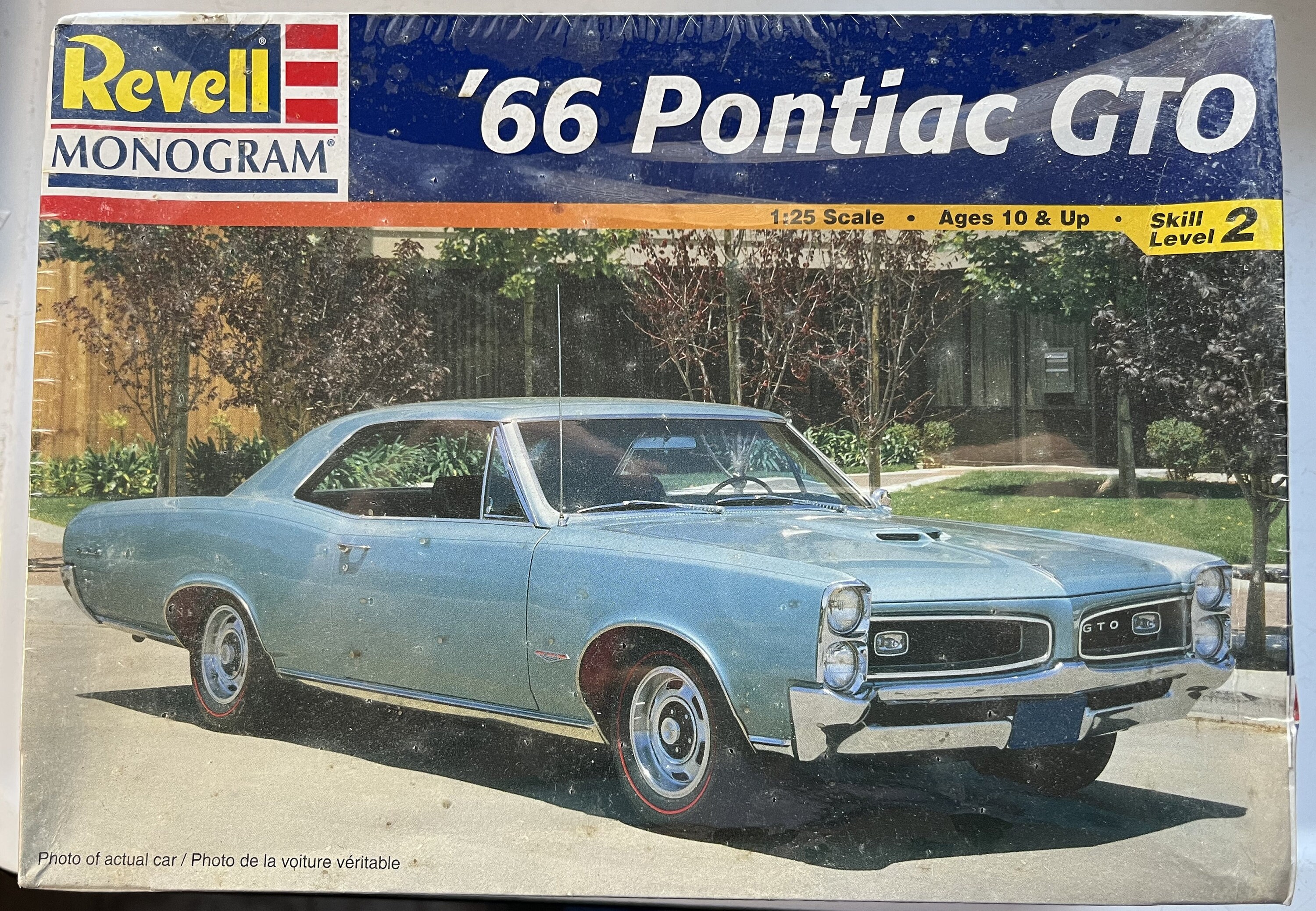 Revell-monogram 1/25 1966 Pontiac GTO - Etsy
