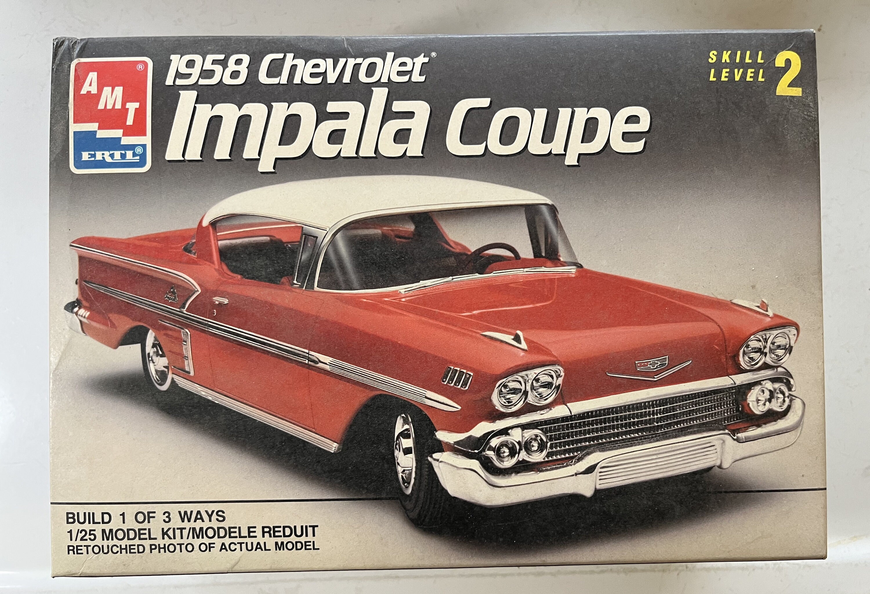 AMT ERTL 1/25 Scale Plastic 1958 Chevrolet Impala Model Kit - Etsy