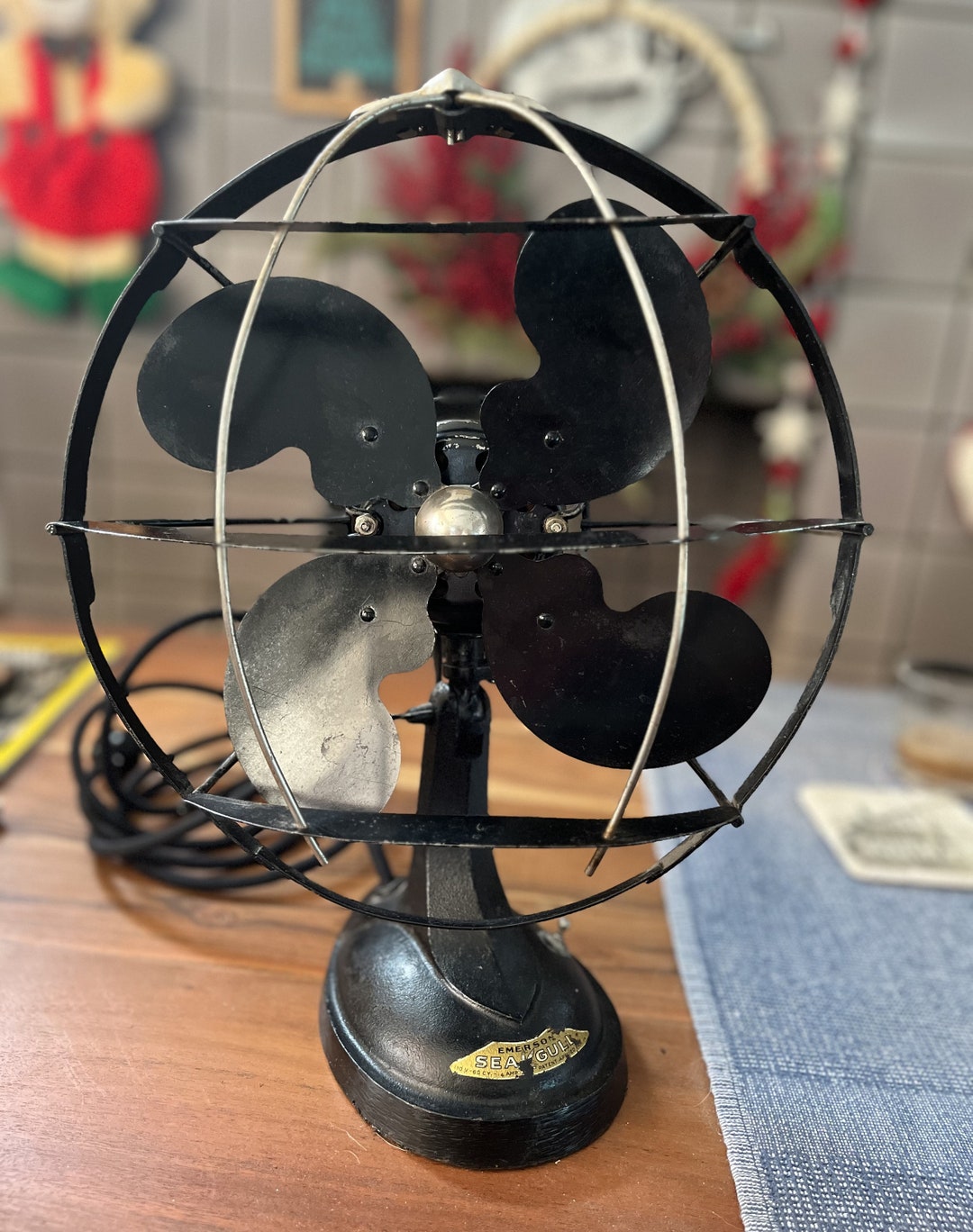 Emerson Seagull Antique Electric Fan - Etsy