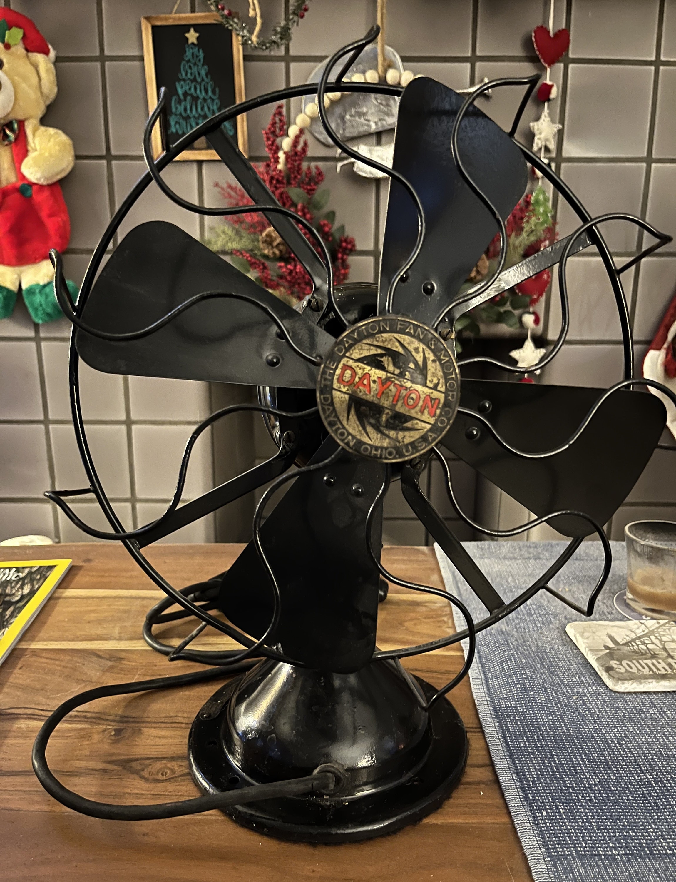 Antique Dayton Type 350 Electric Fan - Etsy