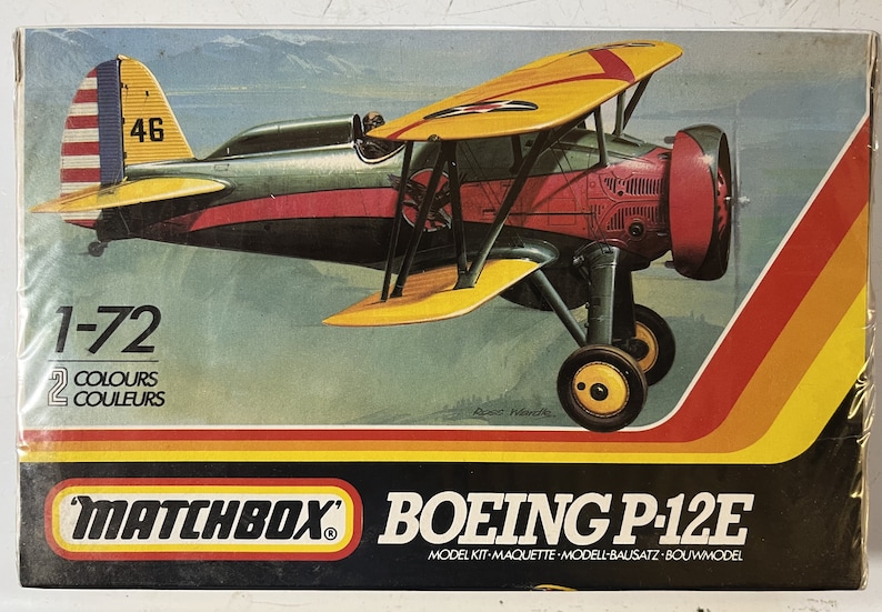 Matchbox1/72 Scale Boeing P-12 E From Pre WW 2. - Etsy
